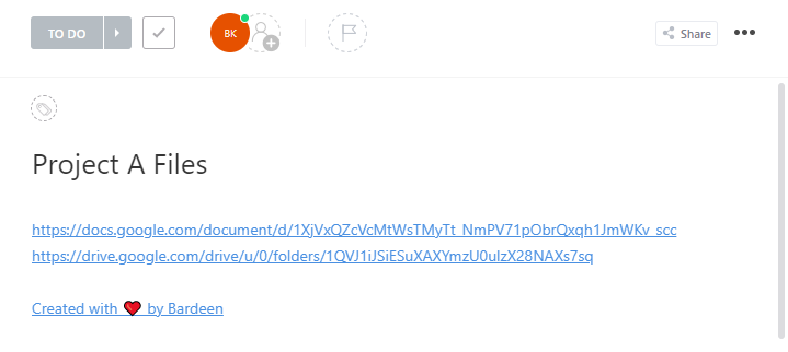 Sync Google Drive Folders to ClickUp Tasks Efficiently | Bardeen Workflow
