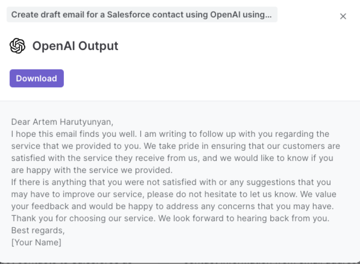 Personalize Salesforce Emails with AI Drafting | Bardeen Automation