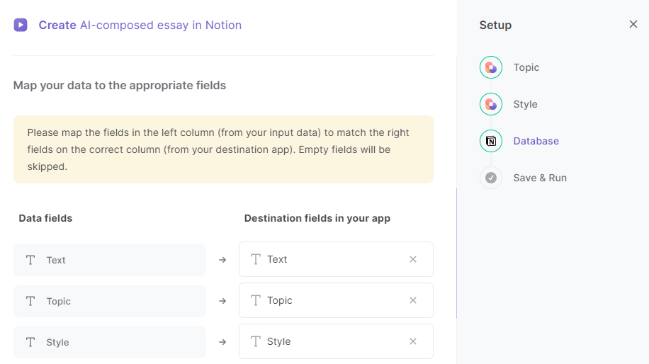 Generate AI Essays & Organize in Notion with OpenAI | Bardeen Workflow