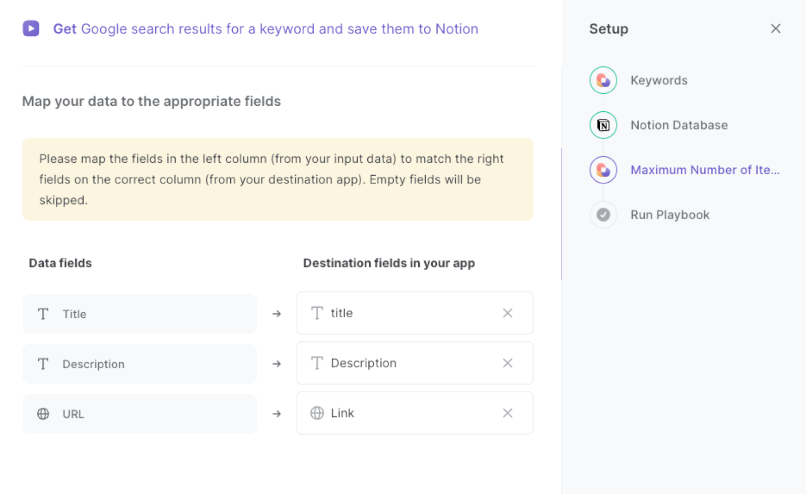 Automate SEO Data Collection: Save Google Search Results to Notion in 3 Steps