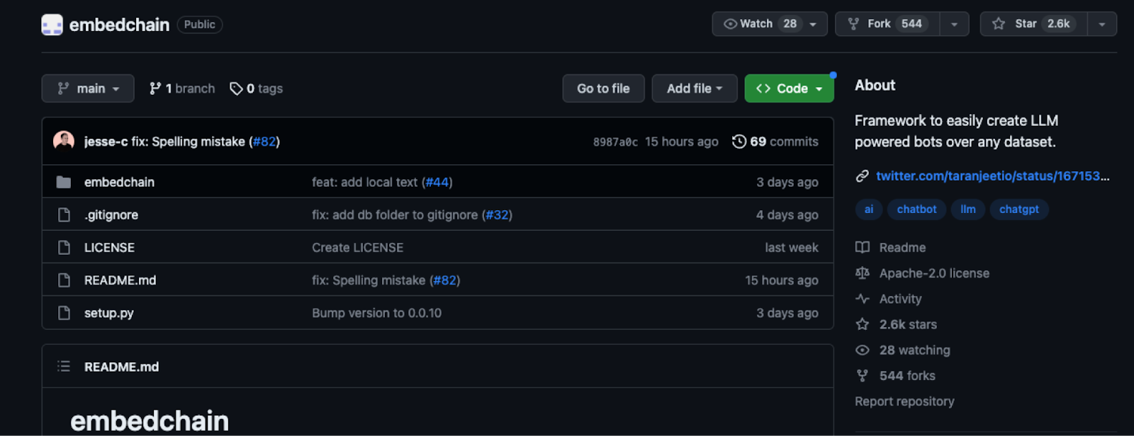 Copy Github project data to Notion
