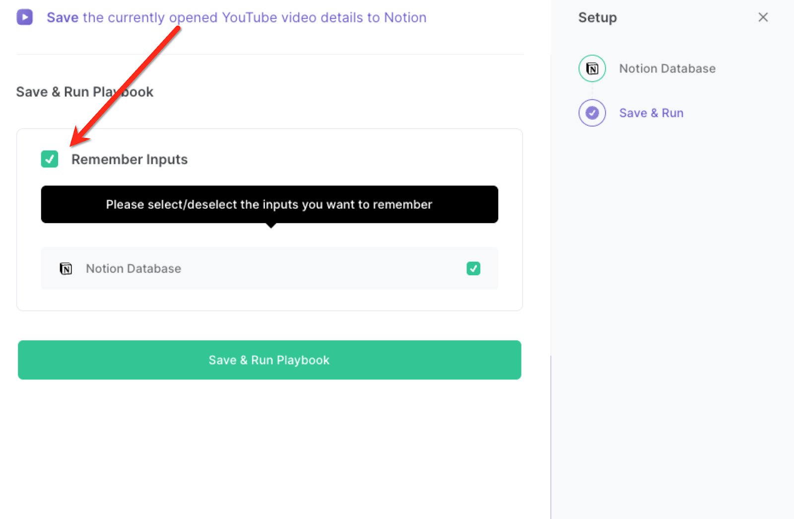 Sync YouTube Video Details Directly to Notion | Bardeen Workflow