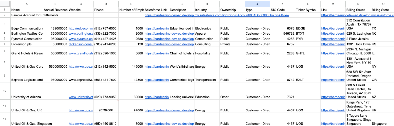 Sync Salesforce Accounts to Google Sheets Effortlessly | Bardeen Workflow