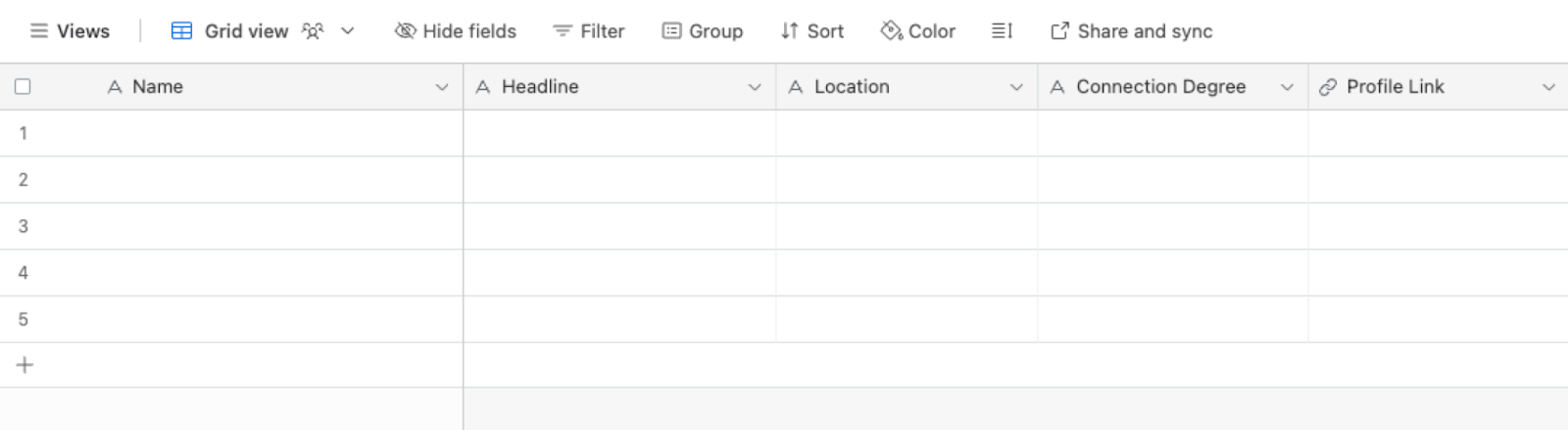 Sync LinkedIn Mutual Connections to Airtable for Networking