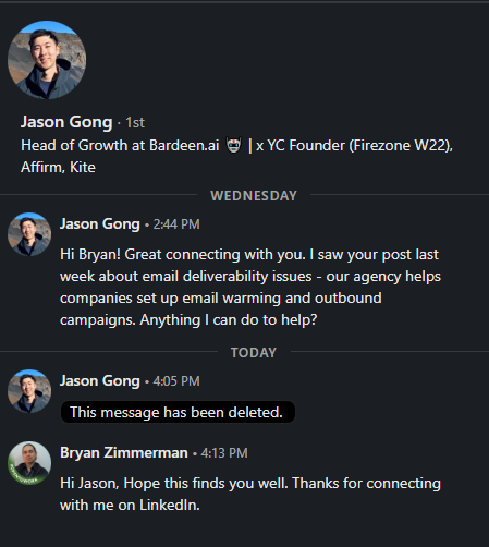 Effective LinkedIn Connection Message Replies in 5 Steps