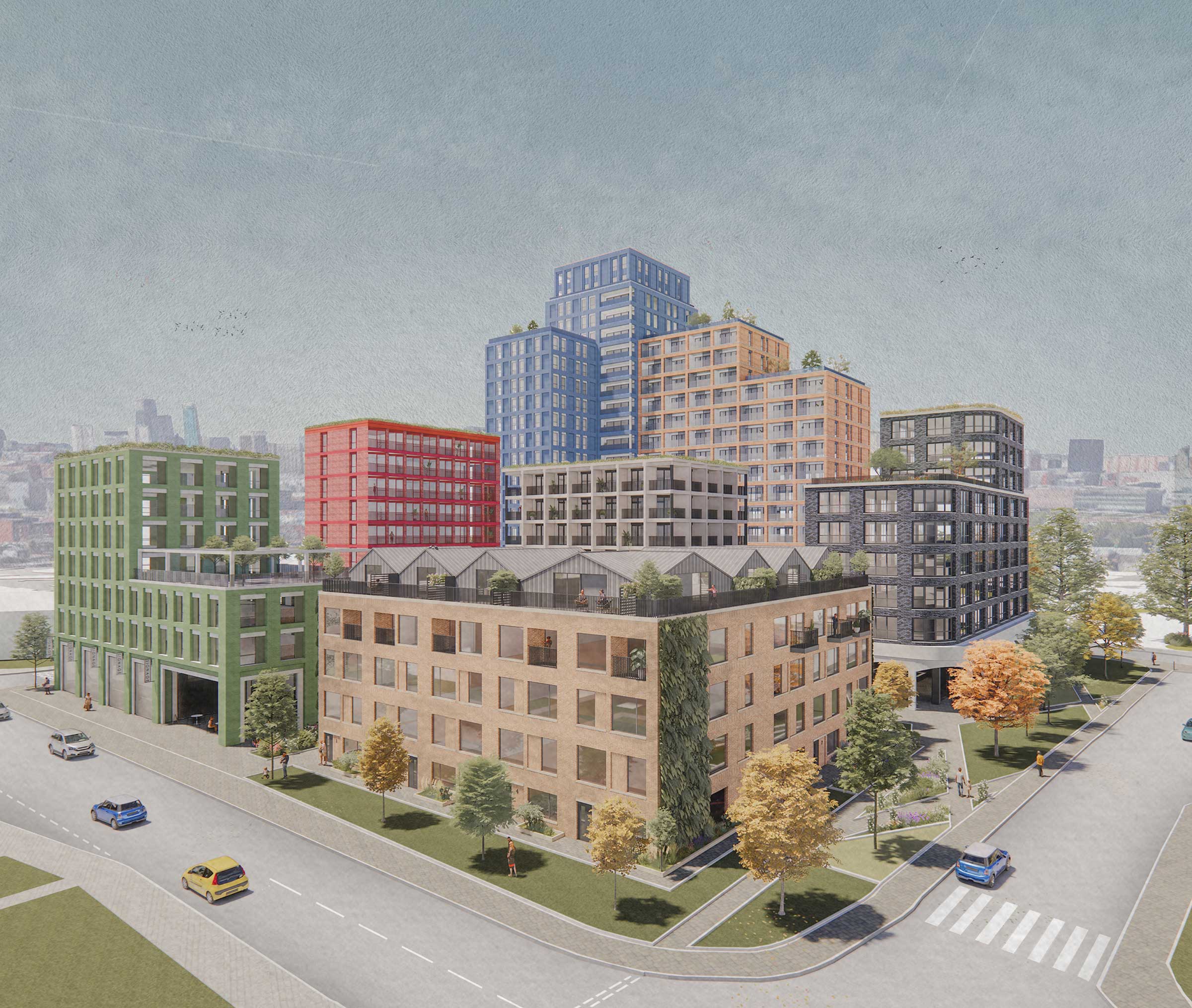 Blue Gardens, Coventry Road - UMAA Architecture Project
