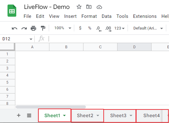How To Switch Tabs In Google Sheets LiveFlow