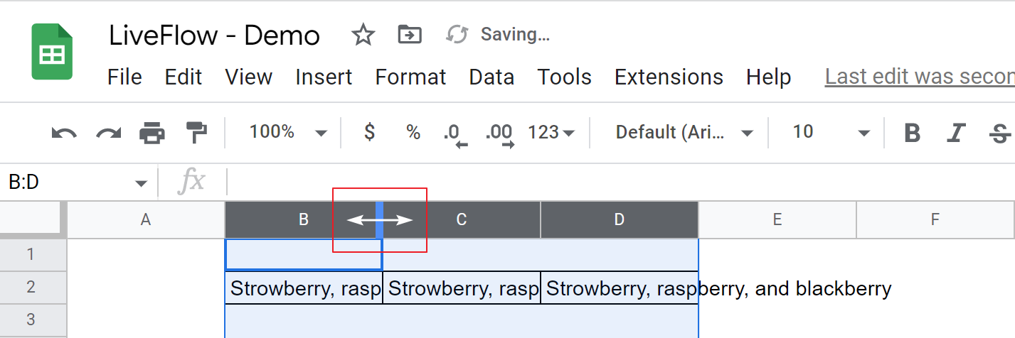 How To Resize Column Width In Google Sheets LiveFlow