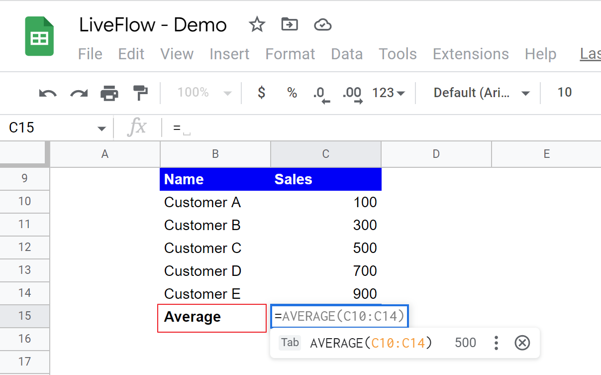 Autofill Function In Google Sheets Explained LiveFlow