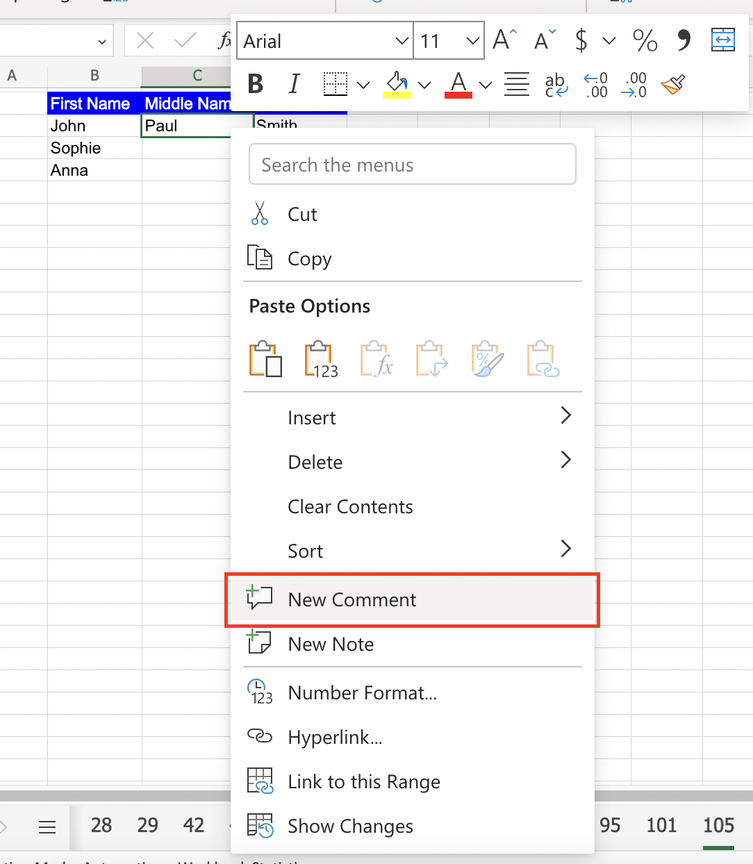 How To Add A Comment To A Cell In Excel LiveFlow