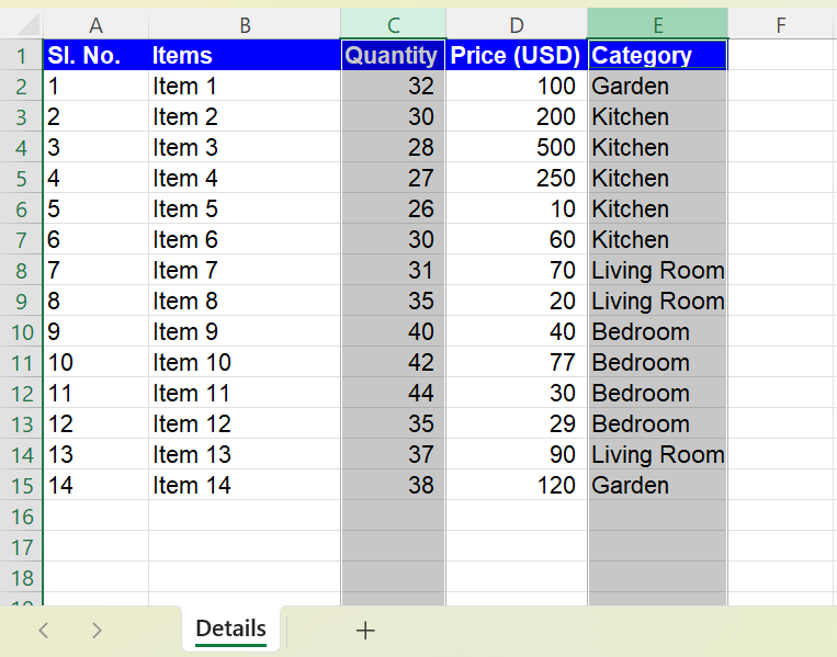 How To Select Multiple Columns In Excel LiveFlow