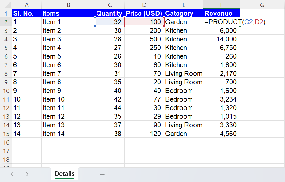 How To Use PRODUCT Function In Excel User friendly Tutorial LiveFlow how-to-use-product-function-in-excel-user-friendly-tutorial-liveflow