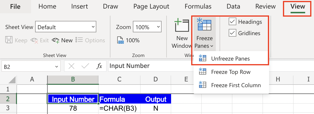 How to Freeze Panes in Excel? | LiveFlow