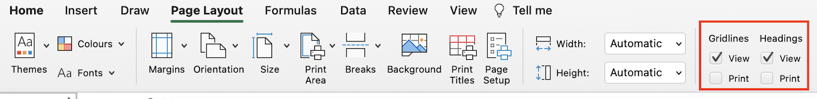 Removing Gridlines in Excel: Explained | LiveFlow
