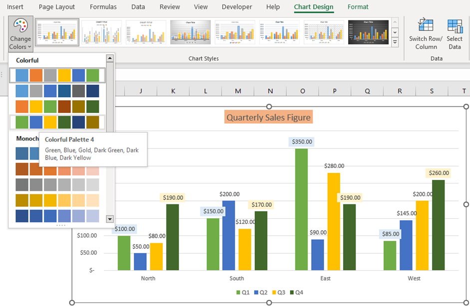 How to Create a Clustered Column Chart in Excel | LiveFlow