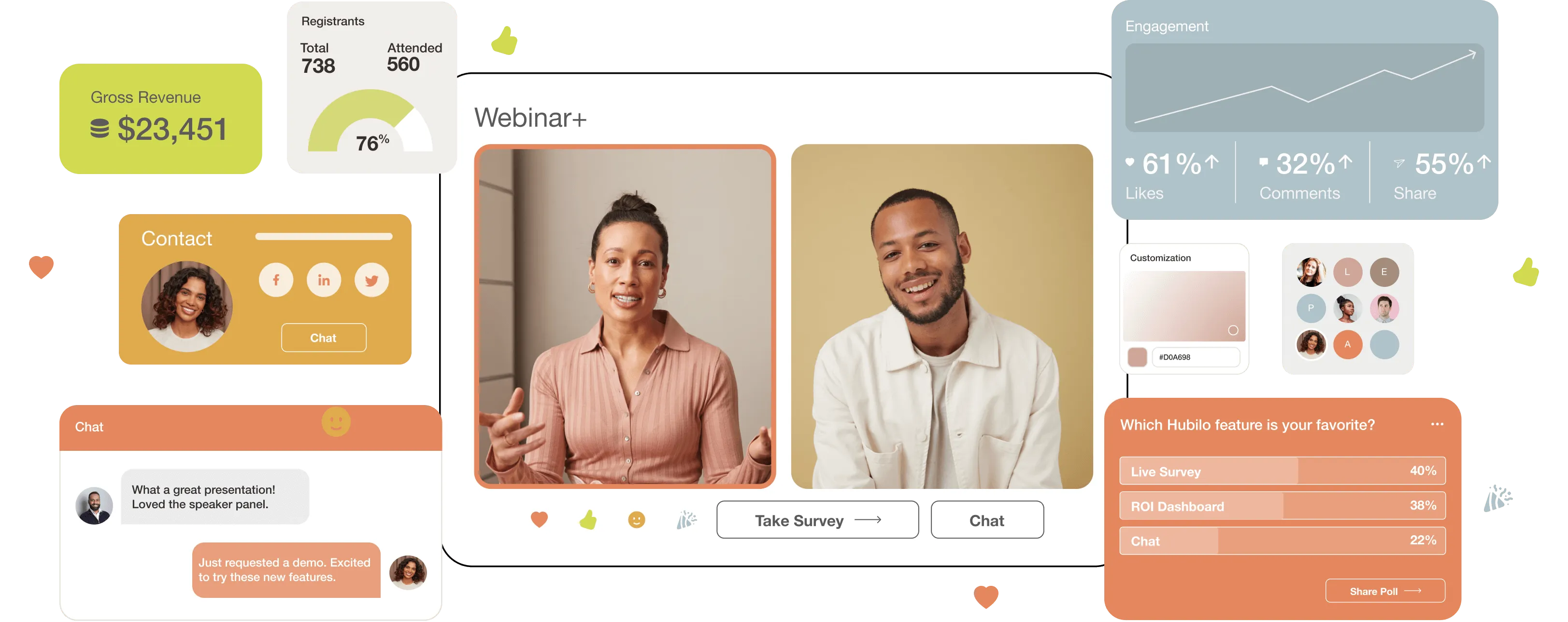 Webinar Software. Best Platform for Webinars – Hubilo Webinar+
