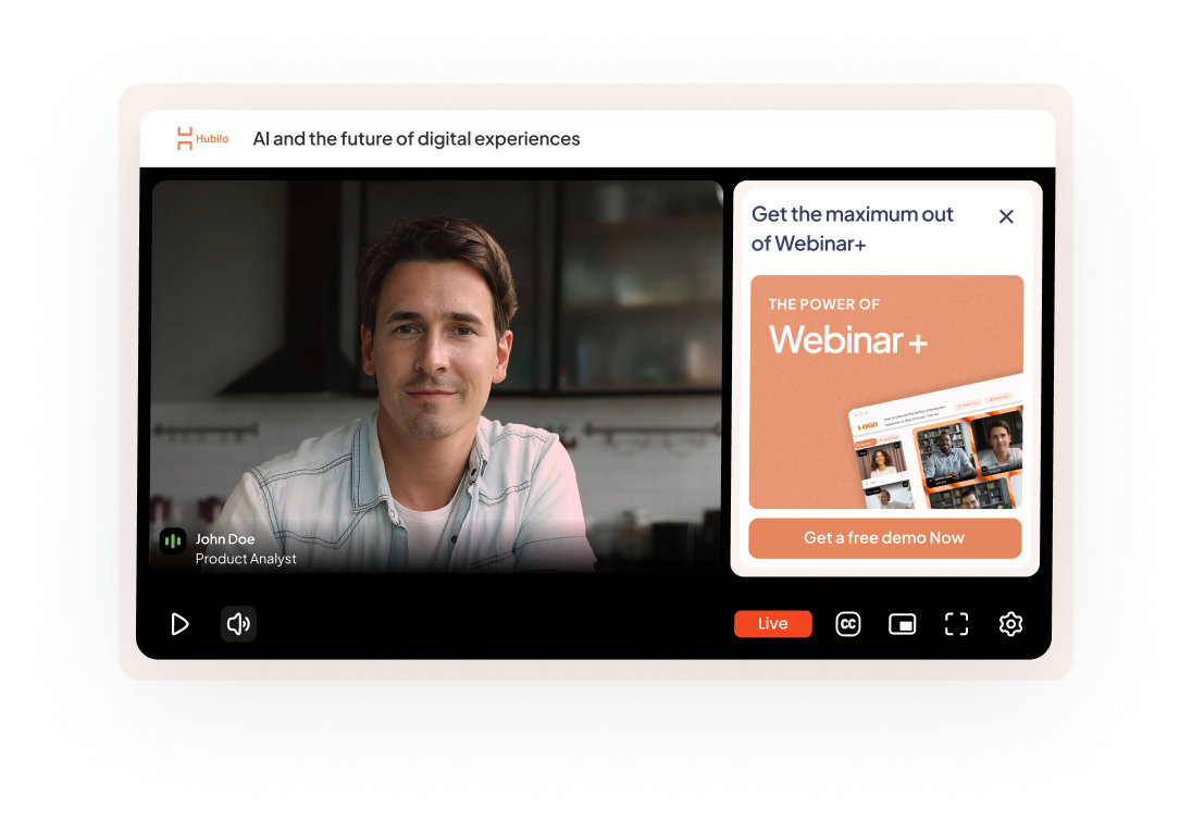 Webinar Software. Best Platform for Webinars – Hubilo Webinar+