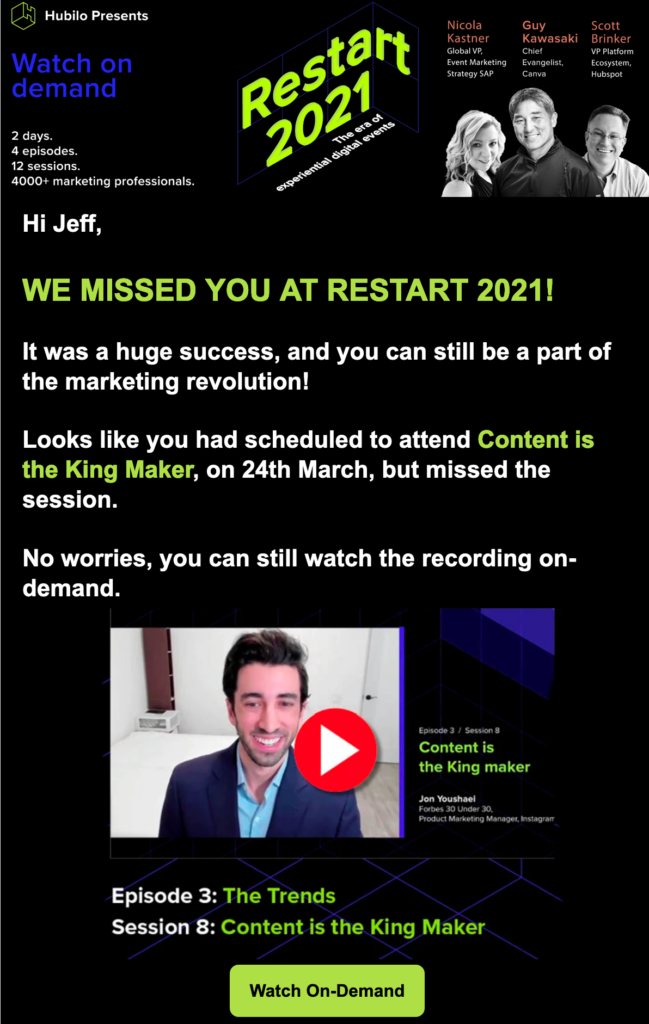 Integrate your events on Hubilo with marketing automation tools