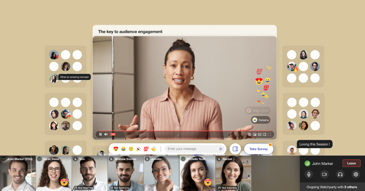 Recreate In-Person Events Online with Hubilo's Enhanced Session Layout