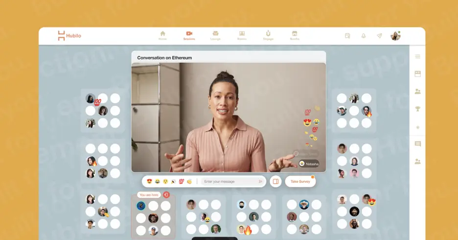 How to Make Virtual Meetings Fun & Interactive | Hubilo