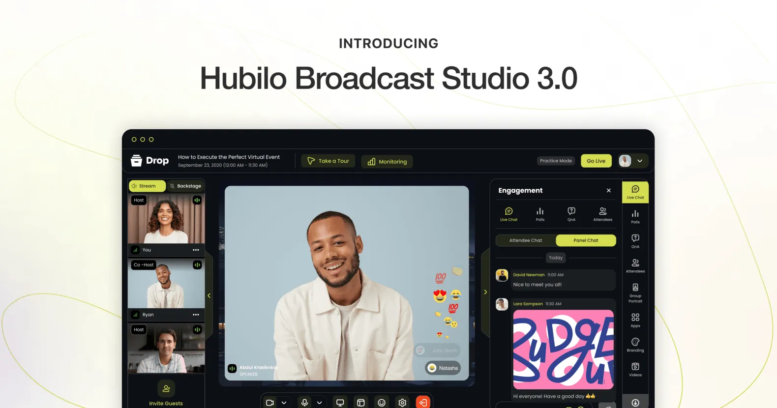 Deliver a Superior Live Streaming Experience with Hubilo Broadcasting Studio | Hubilo