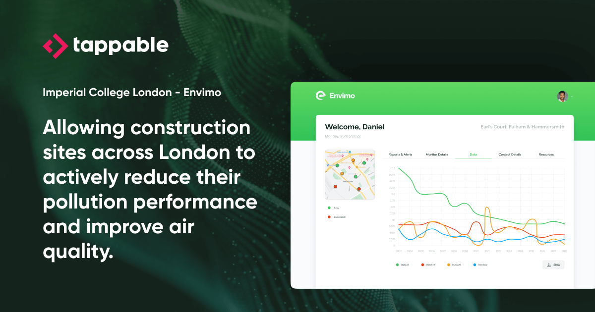 Imperial College London - Envimo | Project | Tappable