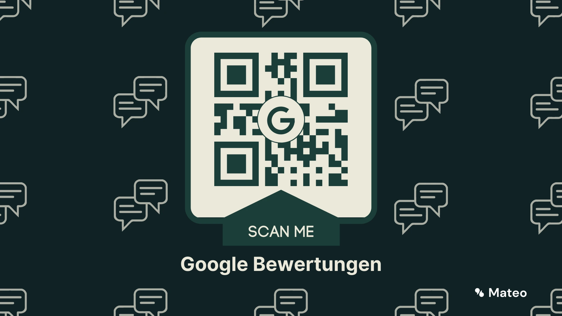 Wie erstellt man einen Google Bewertungs-QR-Code | Mateo