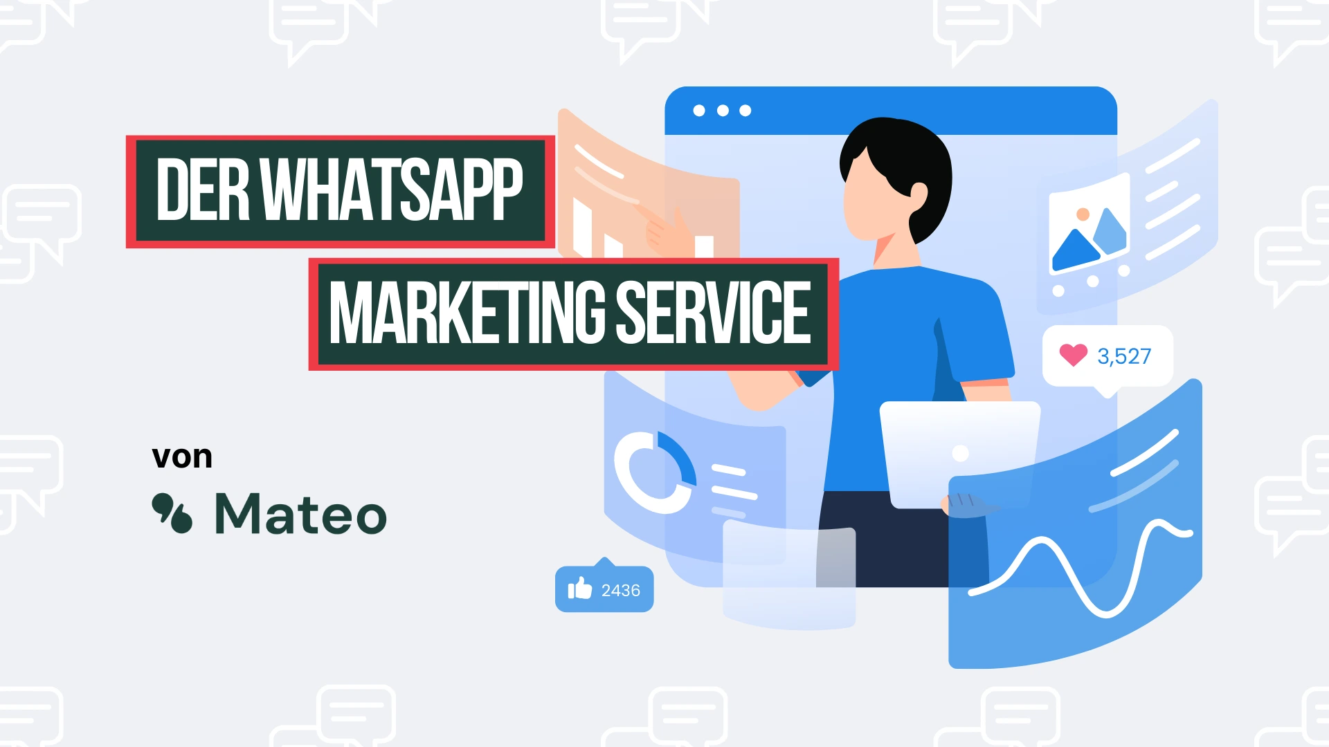 Erstklassiger WhatsApp Marketing Service für Unternehmen | Mateo
