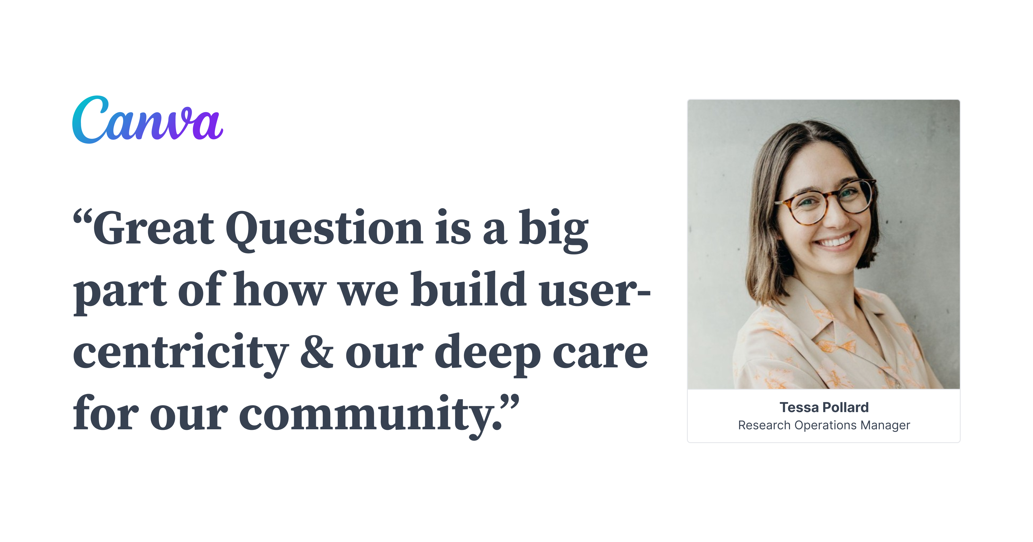 Canva: Building User-Centricity At Scale | Great Question