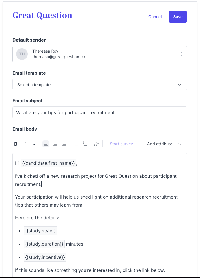 Best practices for UX research participant recruitment