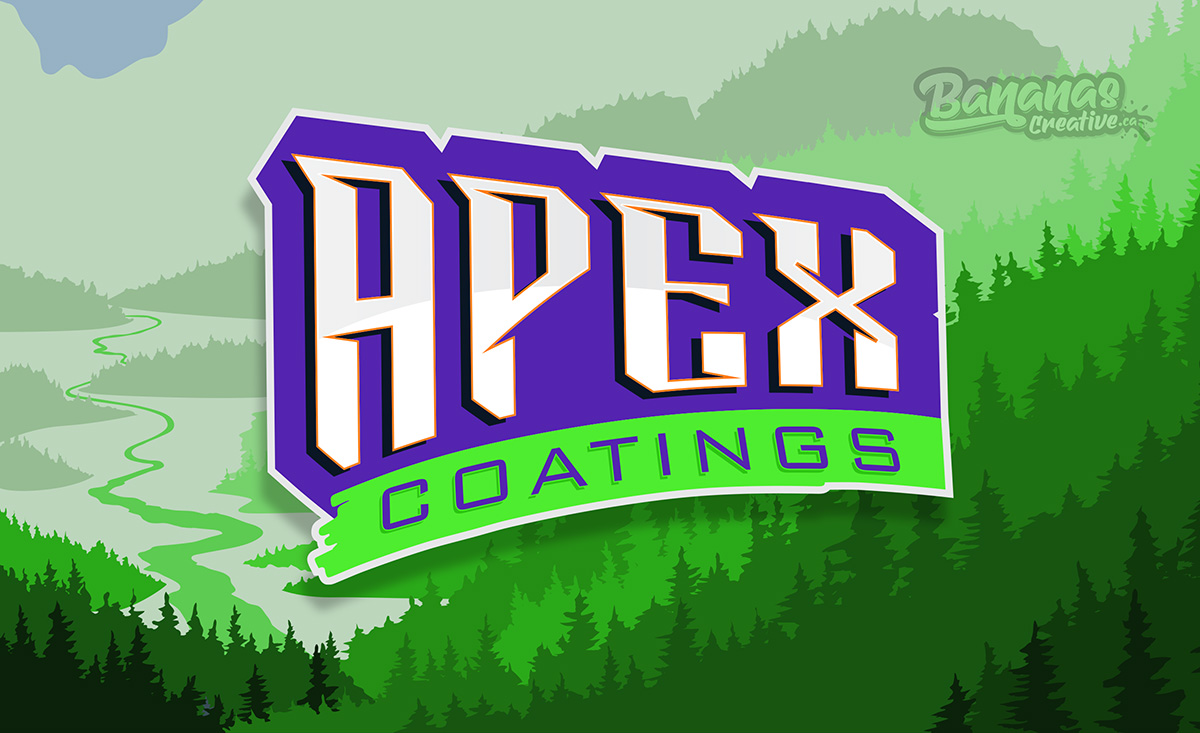 Bananas creative portfolio: Apex Coatings