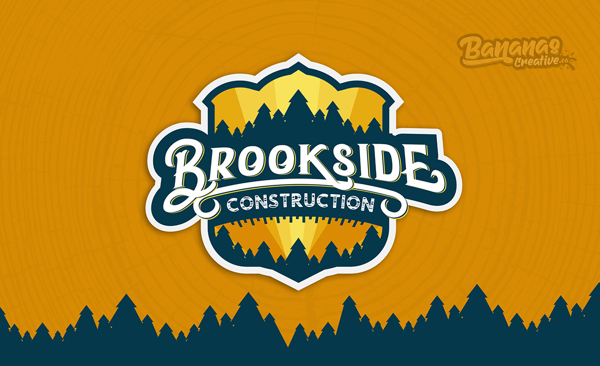 Bananas creative portfolio: Brookside Construction