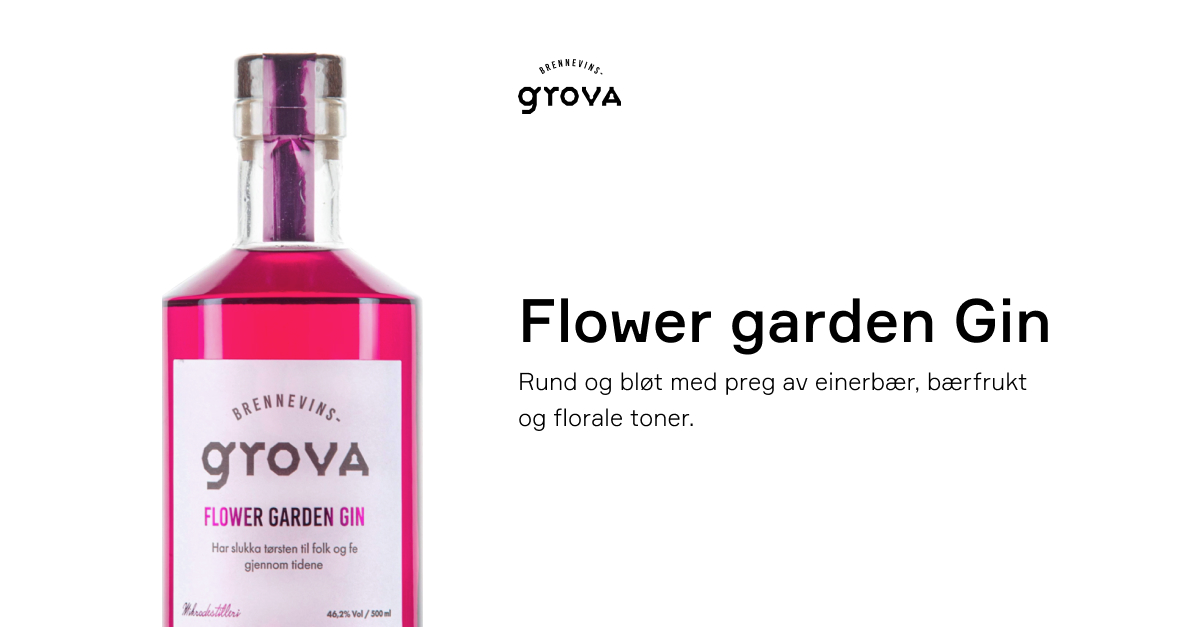 Flower garden gin