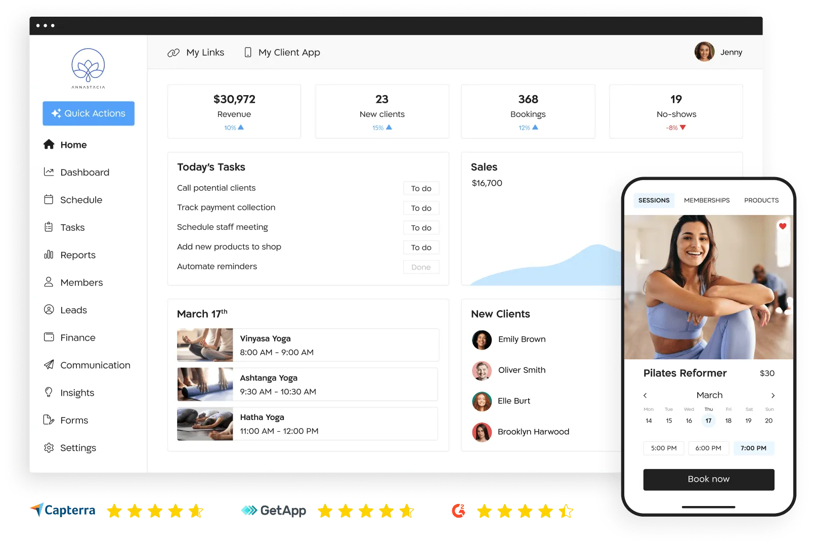 Business Management Software - Arbox