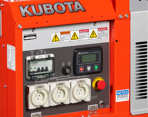Kubota Generator GL6000D-AU-B | Diesel Parts & Service