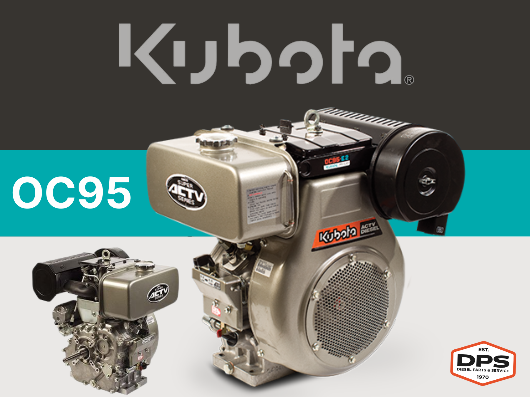 Kubota Diesel Engine OC95 | Diesel Parts & Service