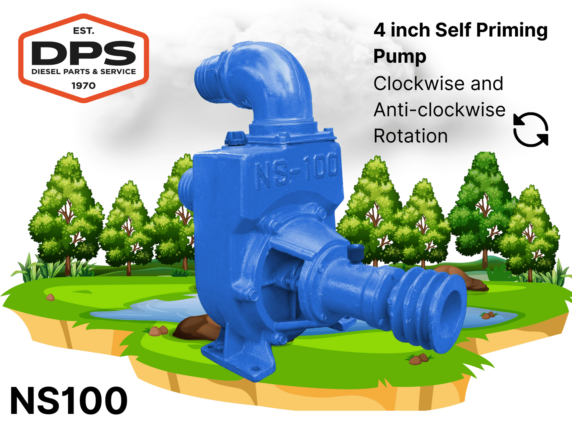 NS100 Self-Priming Pump | Diesel Parts & Service