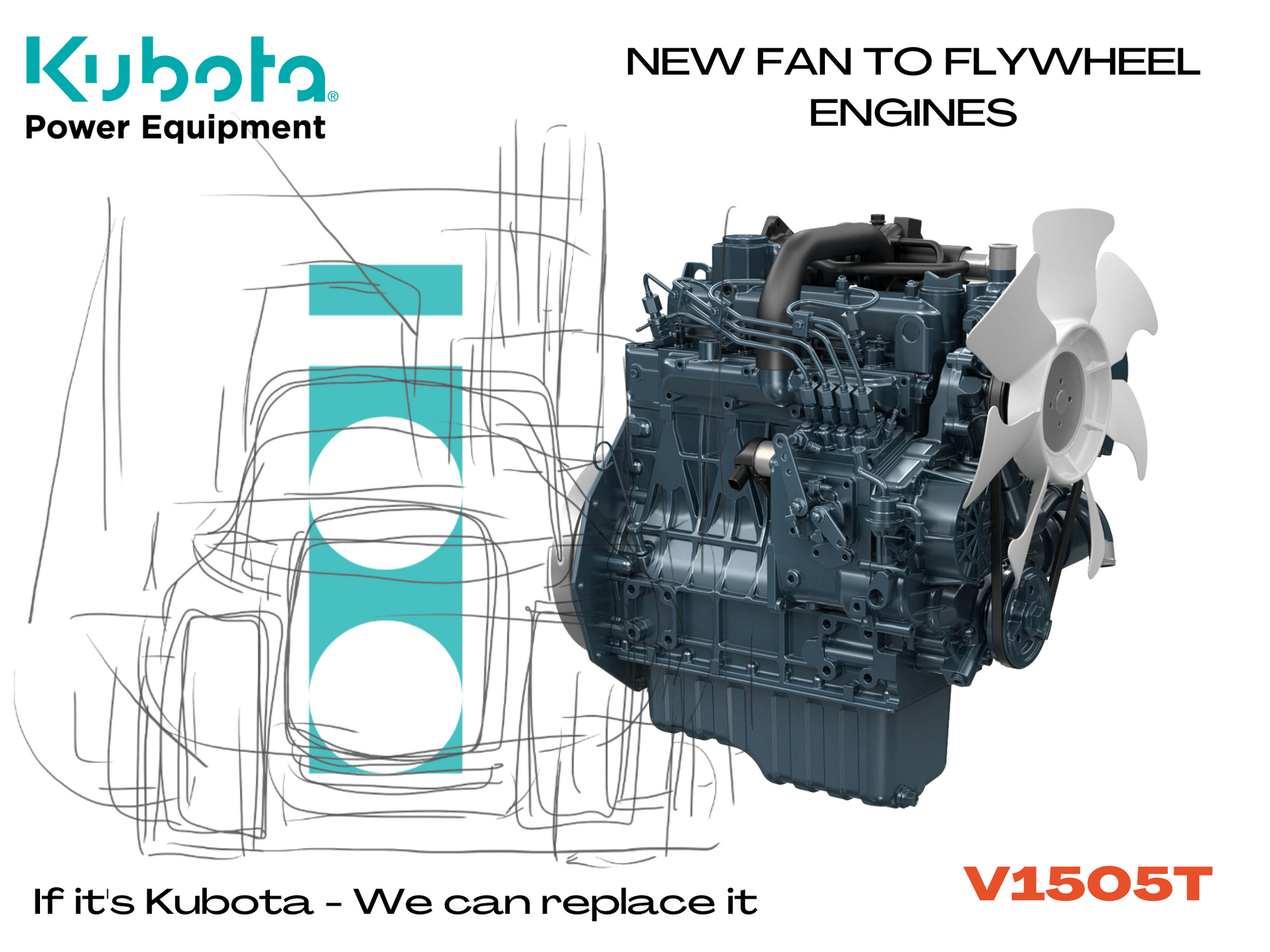Kubota Diesel Engine V1505T | Diesel Parts & Service