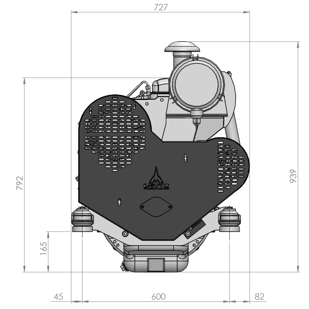 Deutz Diesel Engine F4L914 | Diesel Parts & Service