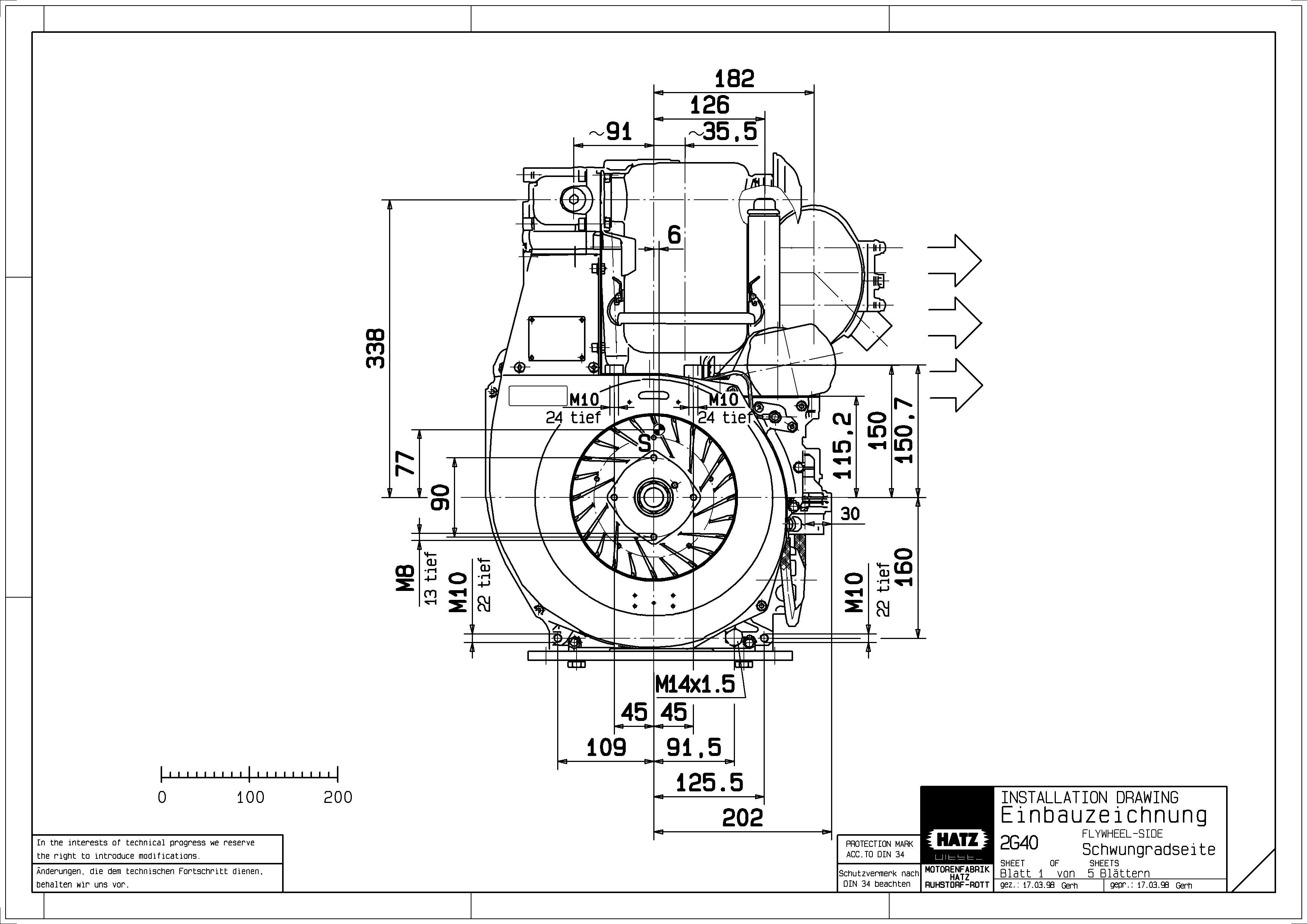 Hatz Diesel Engine 2G40 | Diesel Parts & Service