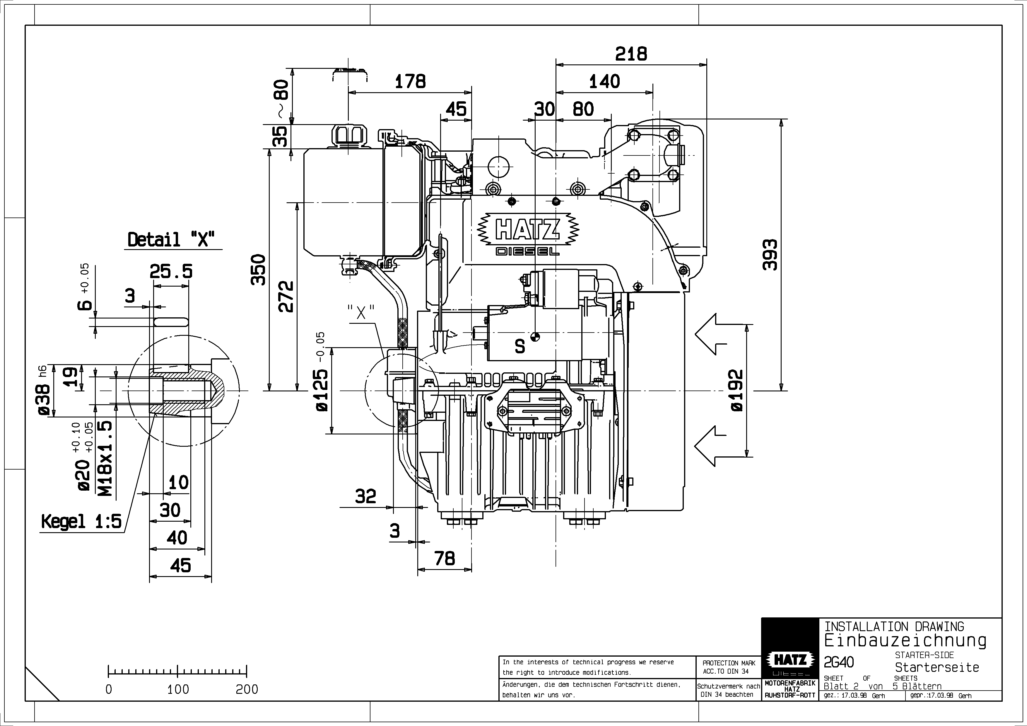 Hatz Diesel Engine 2G40 | Diesel Parts & Service