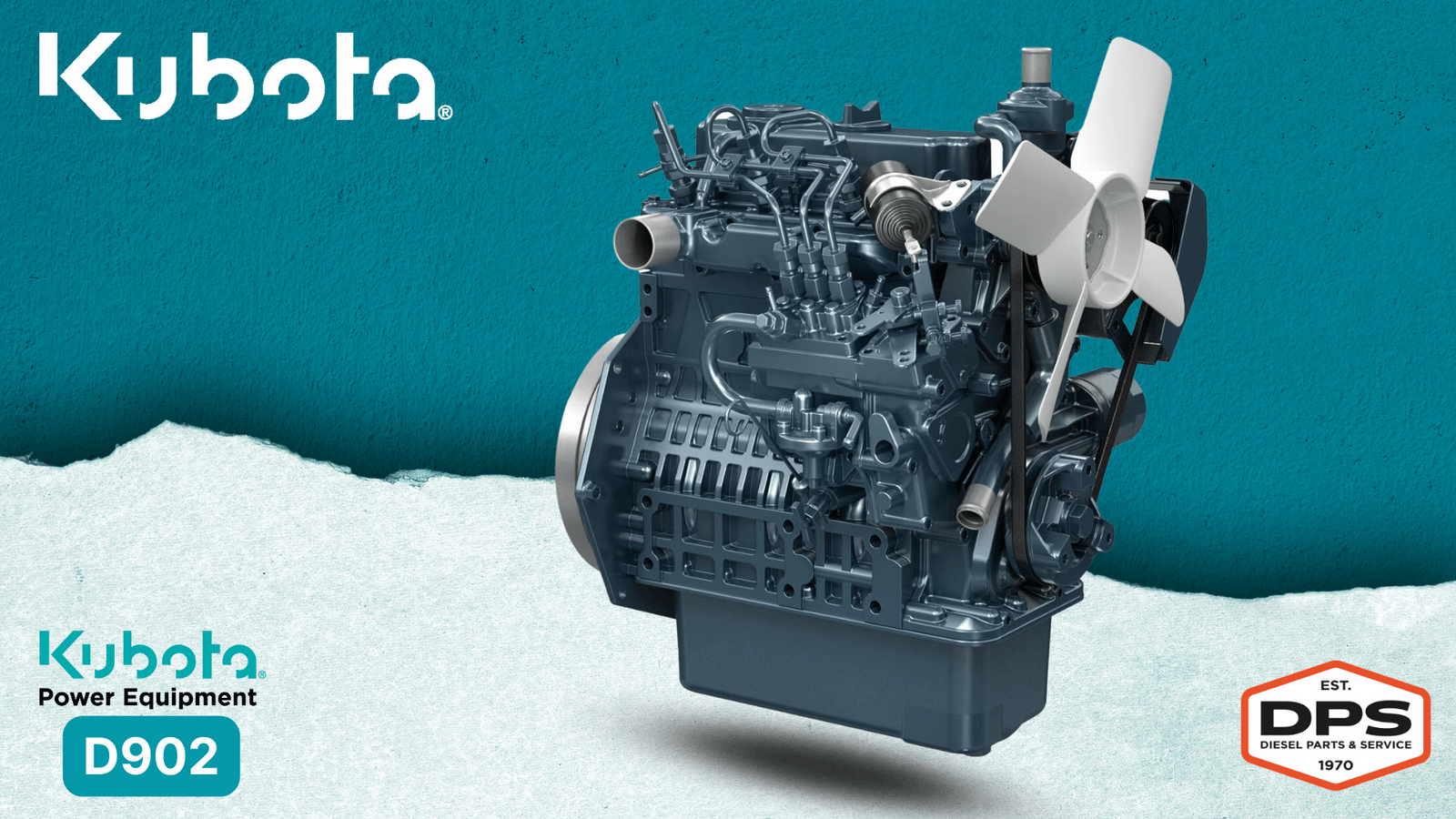 Kubota Diesel Engine D902 | Diesel Parts & Service