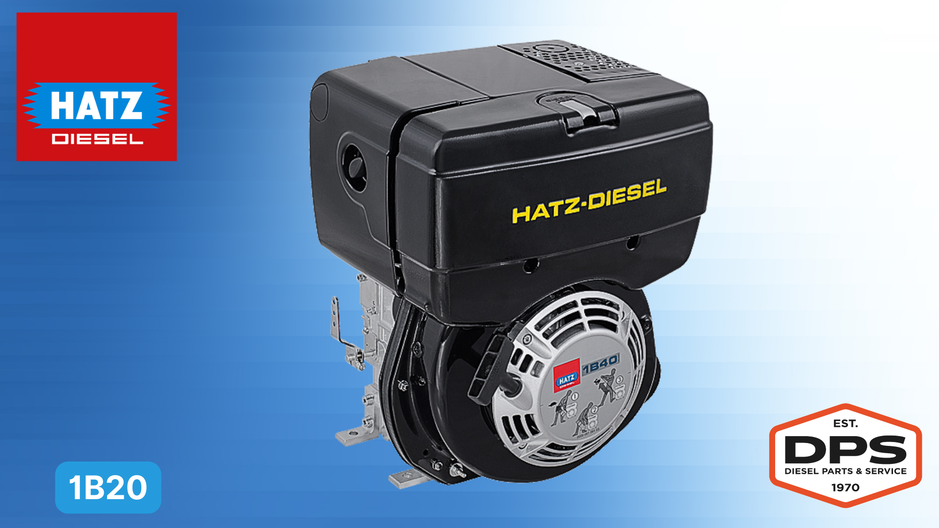 Hatz Diesel Engine 1B20 | Diesel Parts & Service