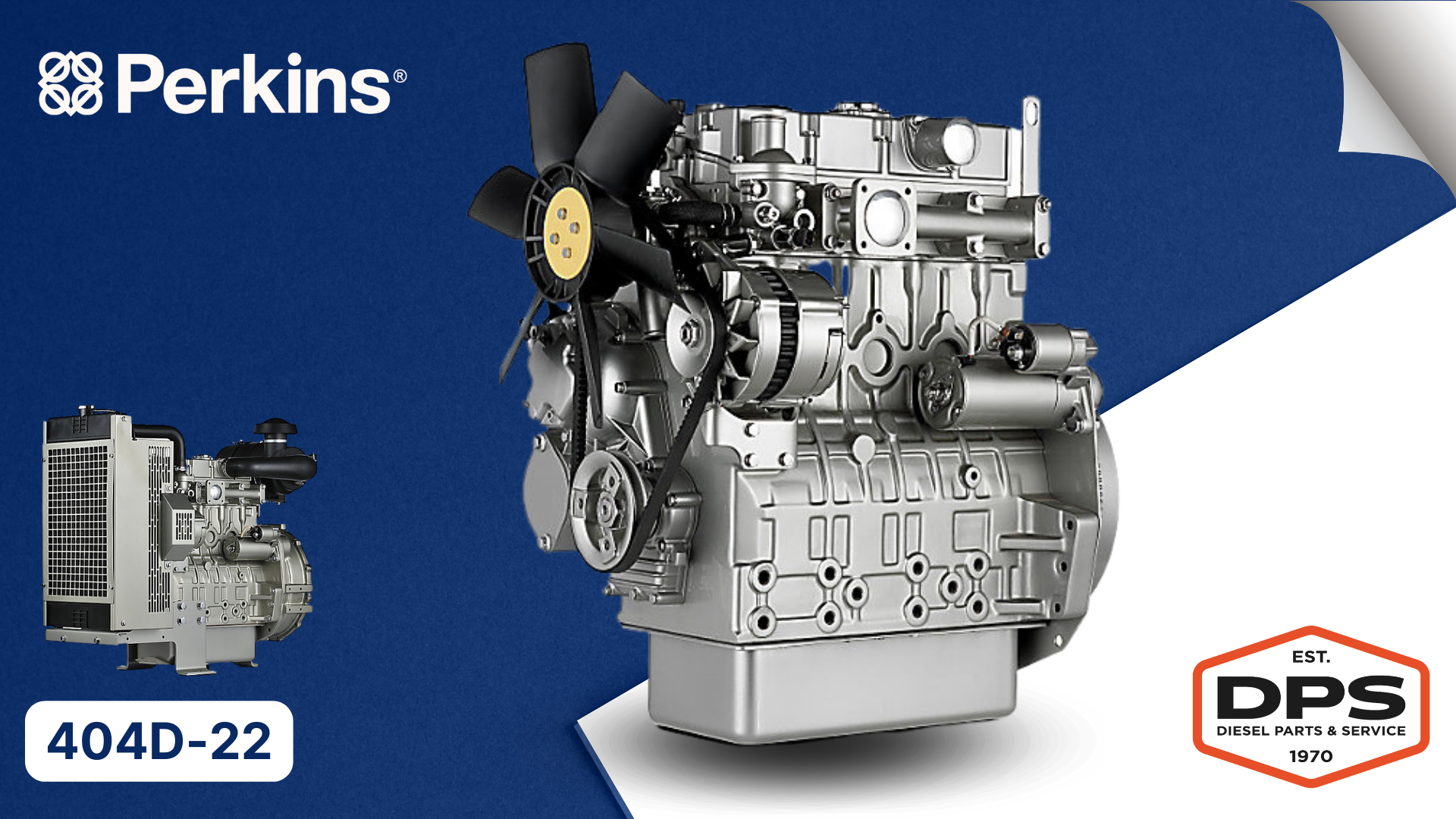 Perkins Diesel Engine 404D-22 | Diesel Parts & Service