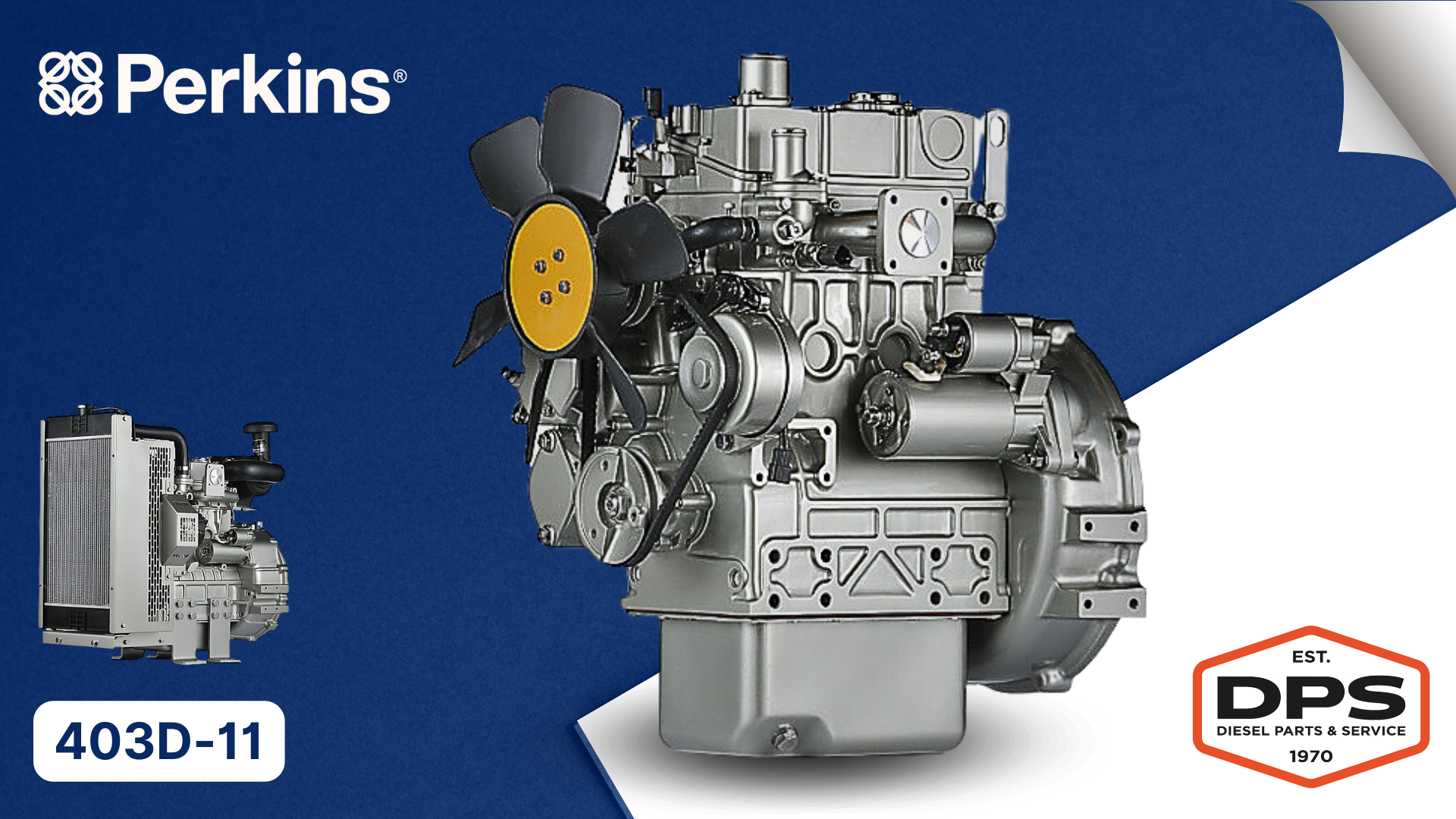 Perkins Diesel Engine 403D-11 | Diesel Parts & Service