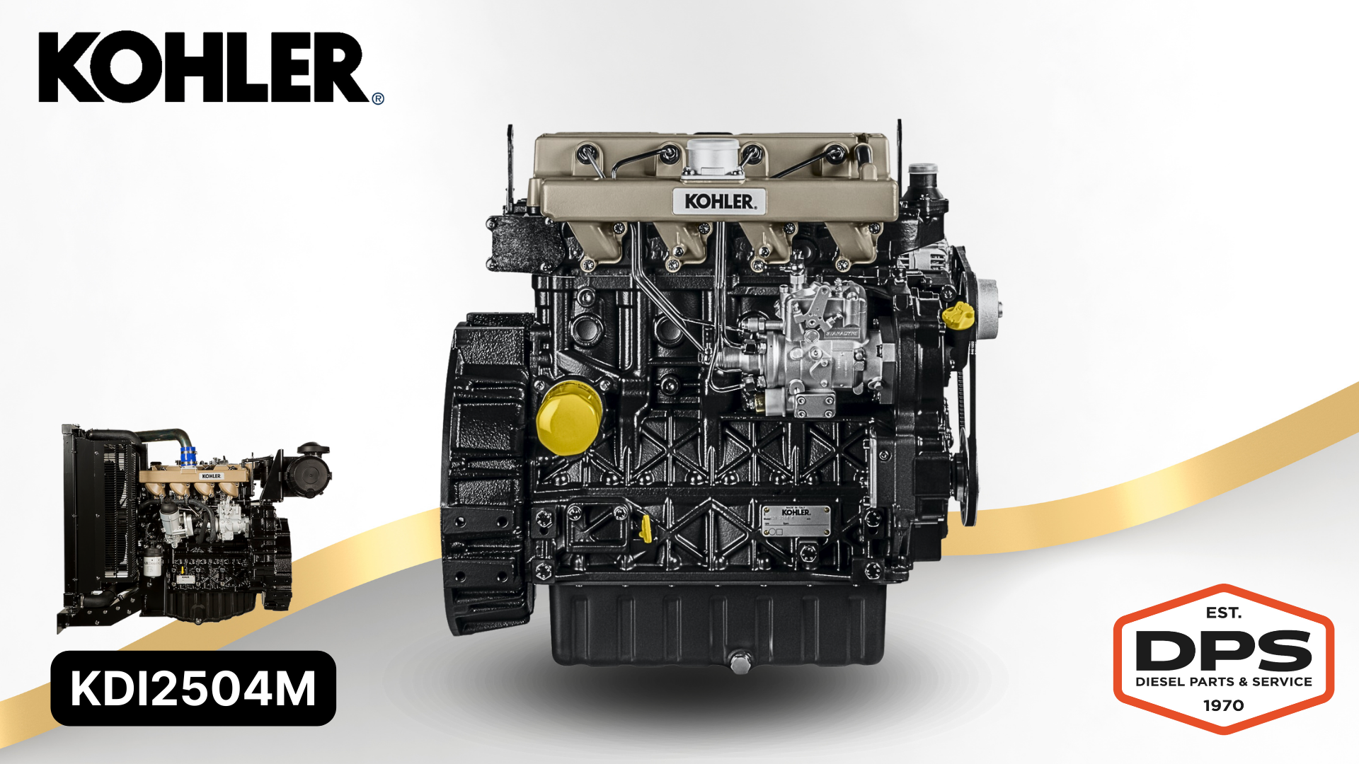 Kohler Diesel Engine KDI2504M | Diesel Parts & Service