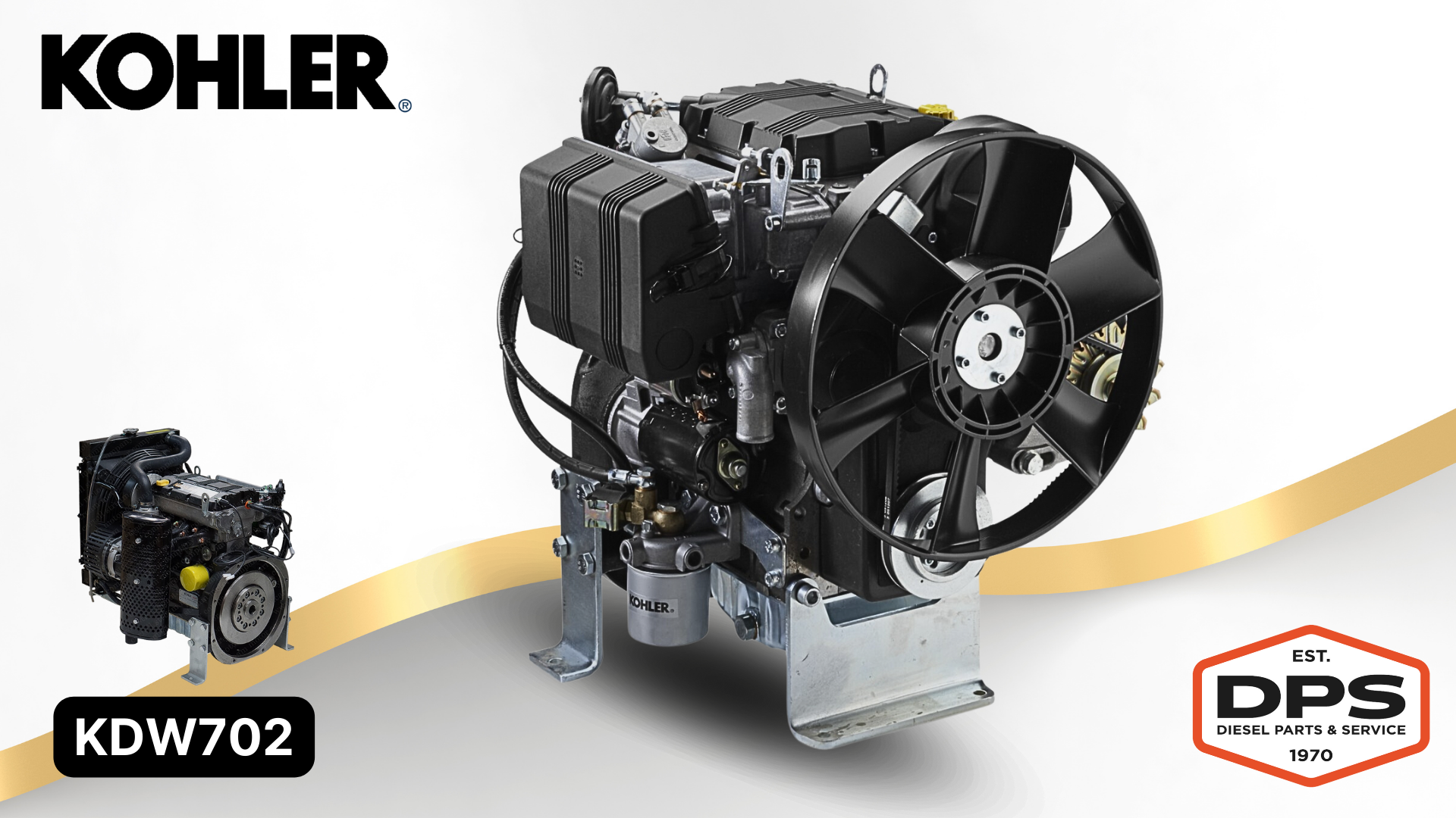 Kohler Diesel Engine KDW702 | Diesel Parts & Service