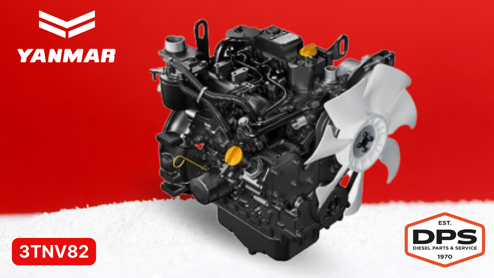 Yanmar Diesel Engine 3TNV82 | Diesel Parts & Service