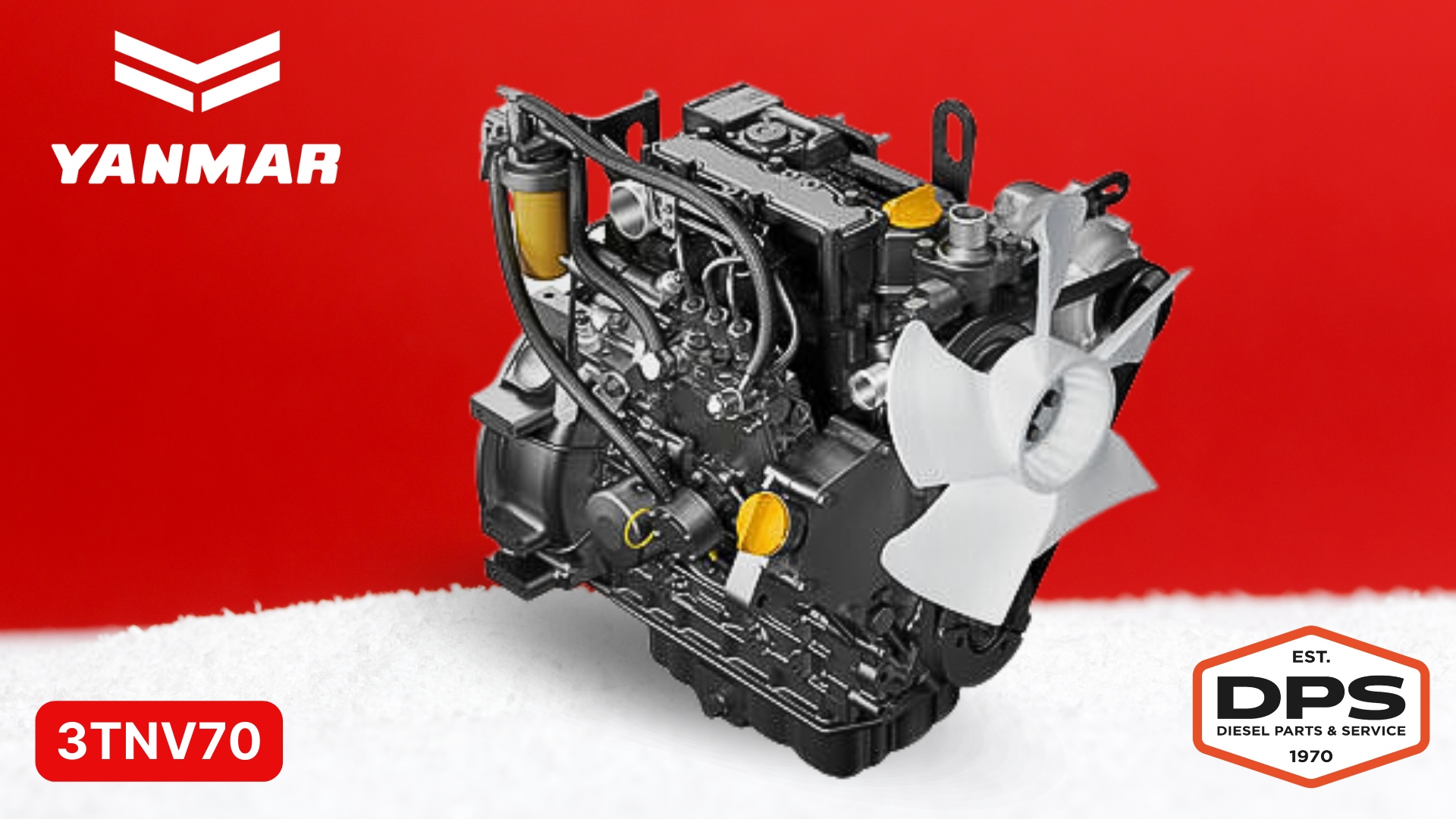 Yanmar Diesel Engine 3TNV70 | Diesel Parts & Service