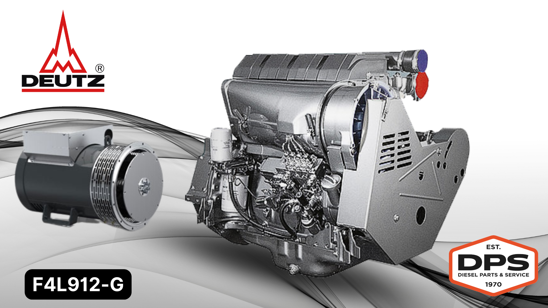 Deutz Diesel Generator Engine F4L912-G | Diesel Parts & Service